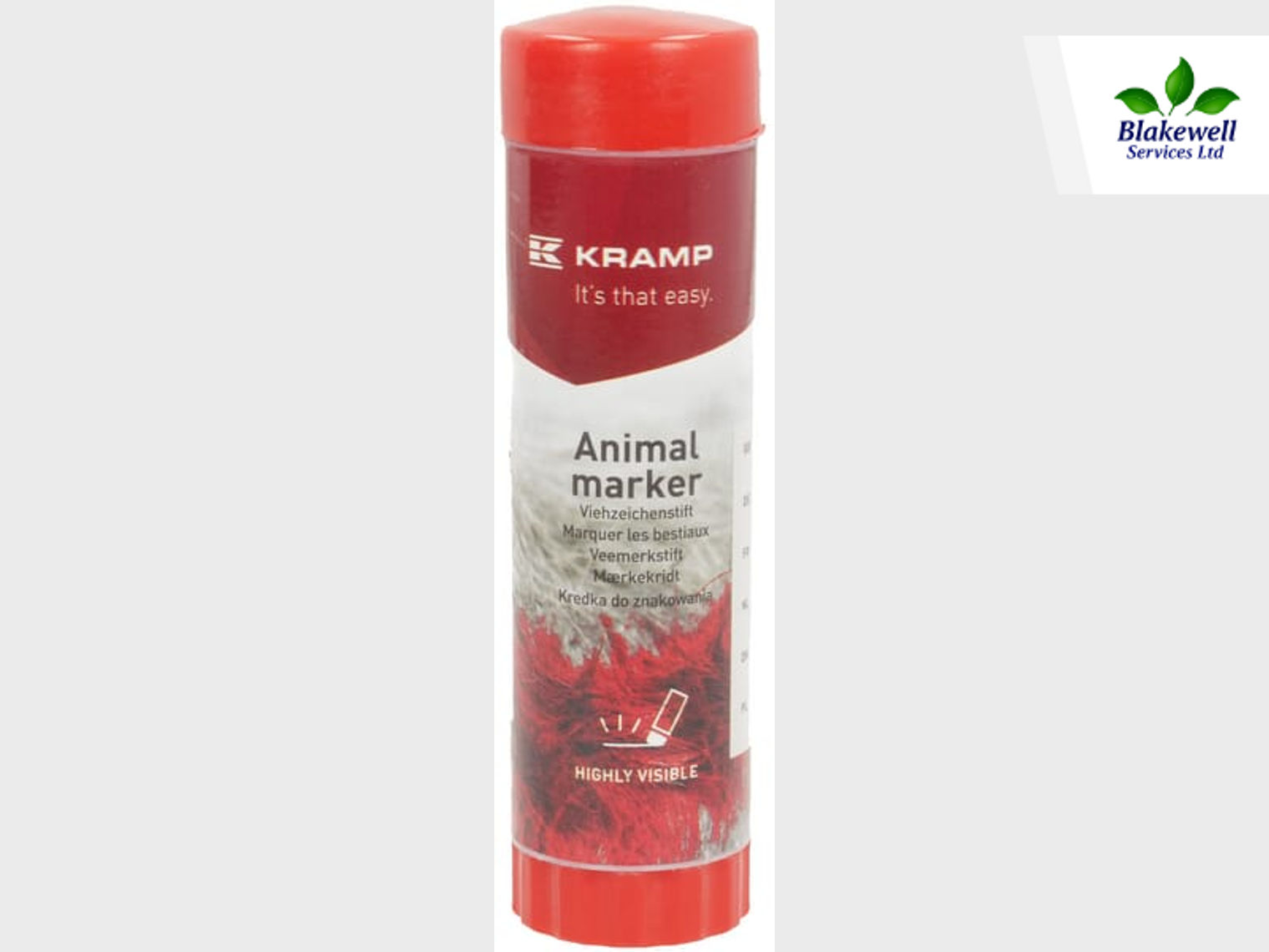 Animal marker. red - Blakewell Services Ltd